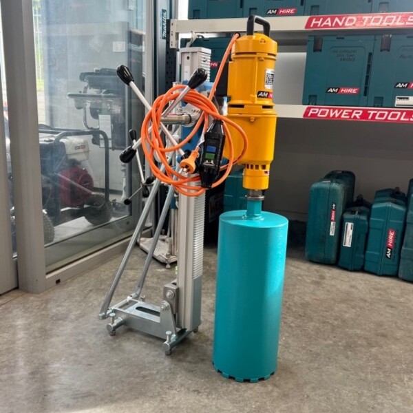 Core Drill & Stand (0-250mm) – AM HIRE